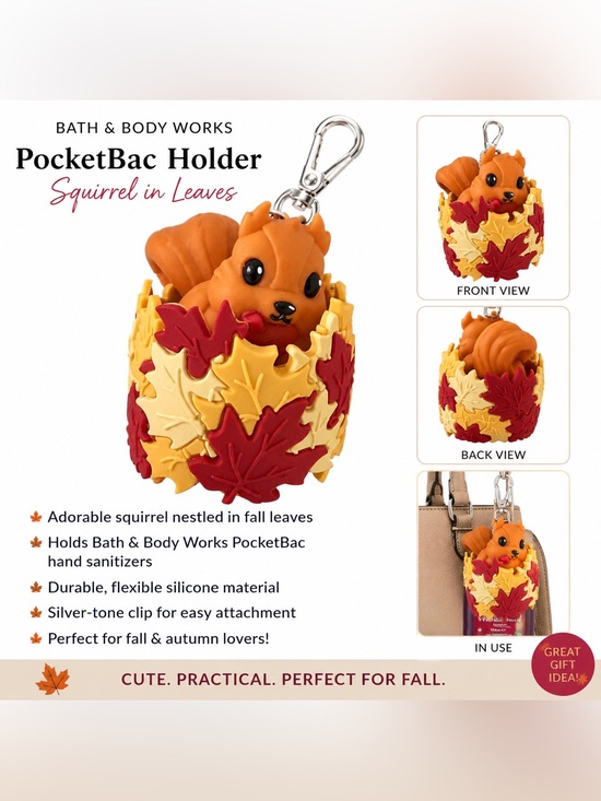Bath & Body Works | Accessories | Bath Body Works Fall Squirrel ...